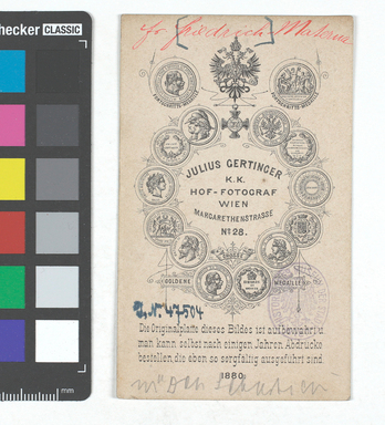 Amalia Materna (Friedrich-Materna, auch: Amalie Materna-Friedrich, 1844 ...