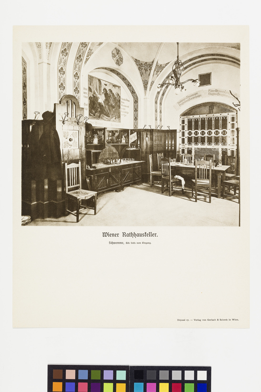 1., Rathausplatz 1 - Rathaus - Innenansicht - Rathauskeller - Schwemme ...