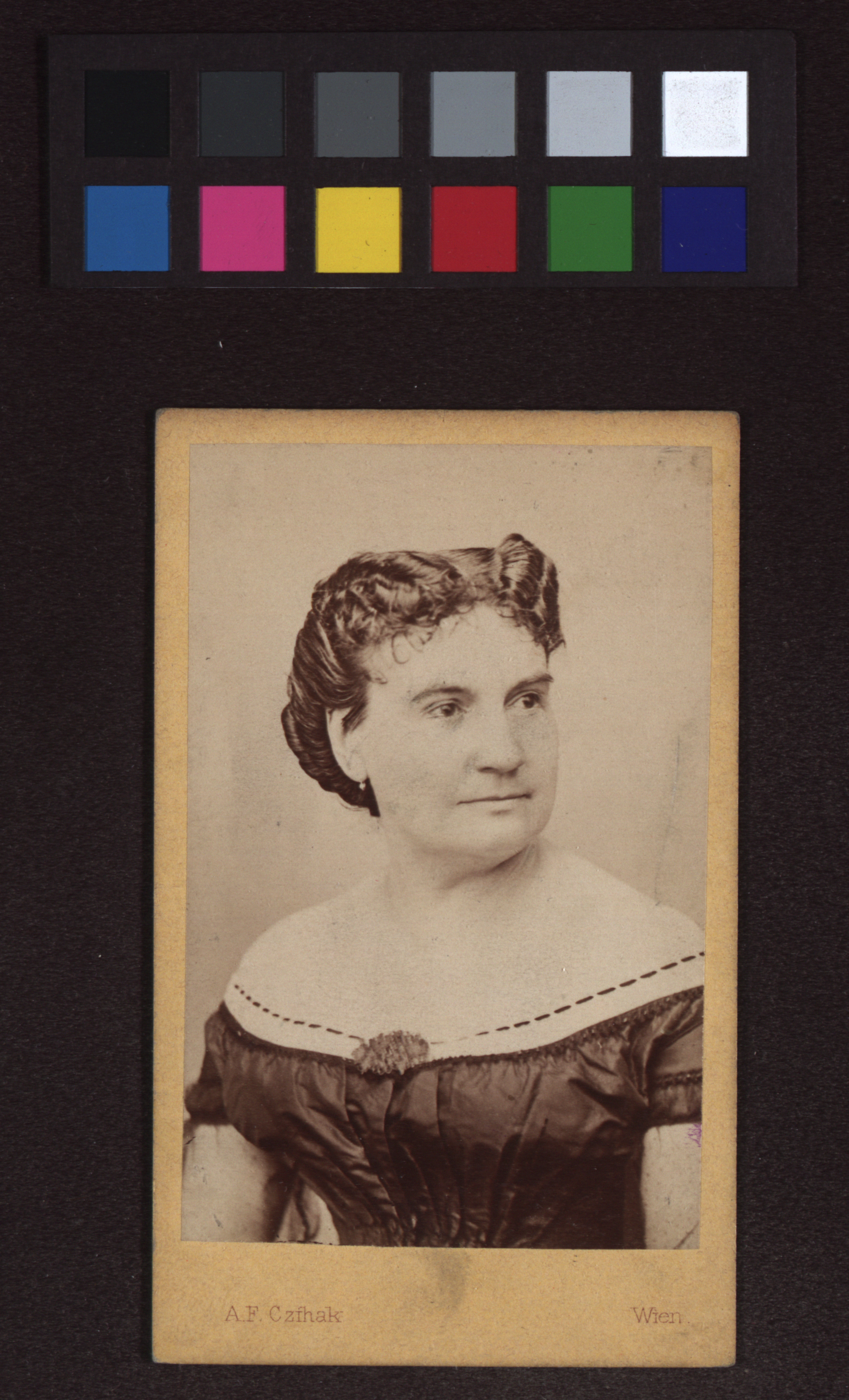 Christine Hebbel (1817-1910), Schauspielerin – Wien Museum Online Sammlung