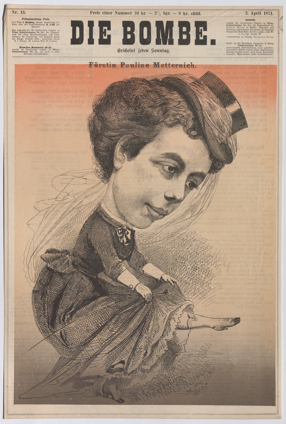 "Fürstin Pauline Metternich." – Wien Museum Online Sammlung