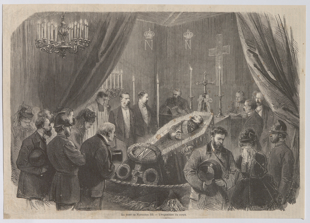 "LA MORT DE NAPOLÉON III. - L´exposition du corps." – Wien Museum ...
