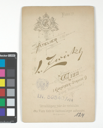 Therese (Mizzi) Biedermann, verheiratete Therese Edle von Singer (1863 ...