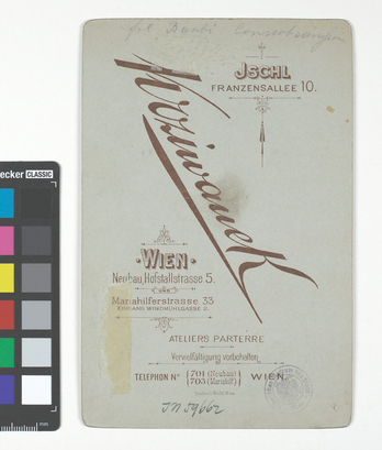 Alice Laura Barbi (1858-1948), Violinistin, Komponistin, Sängerin ...