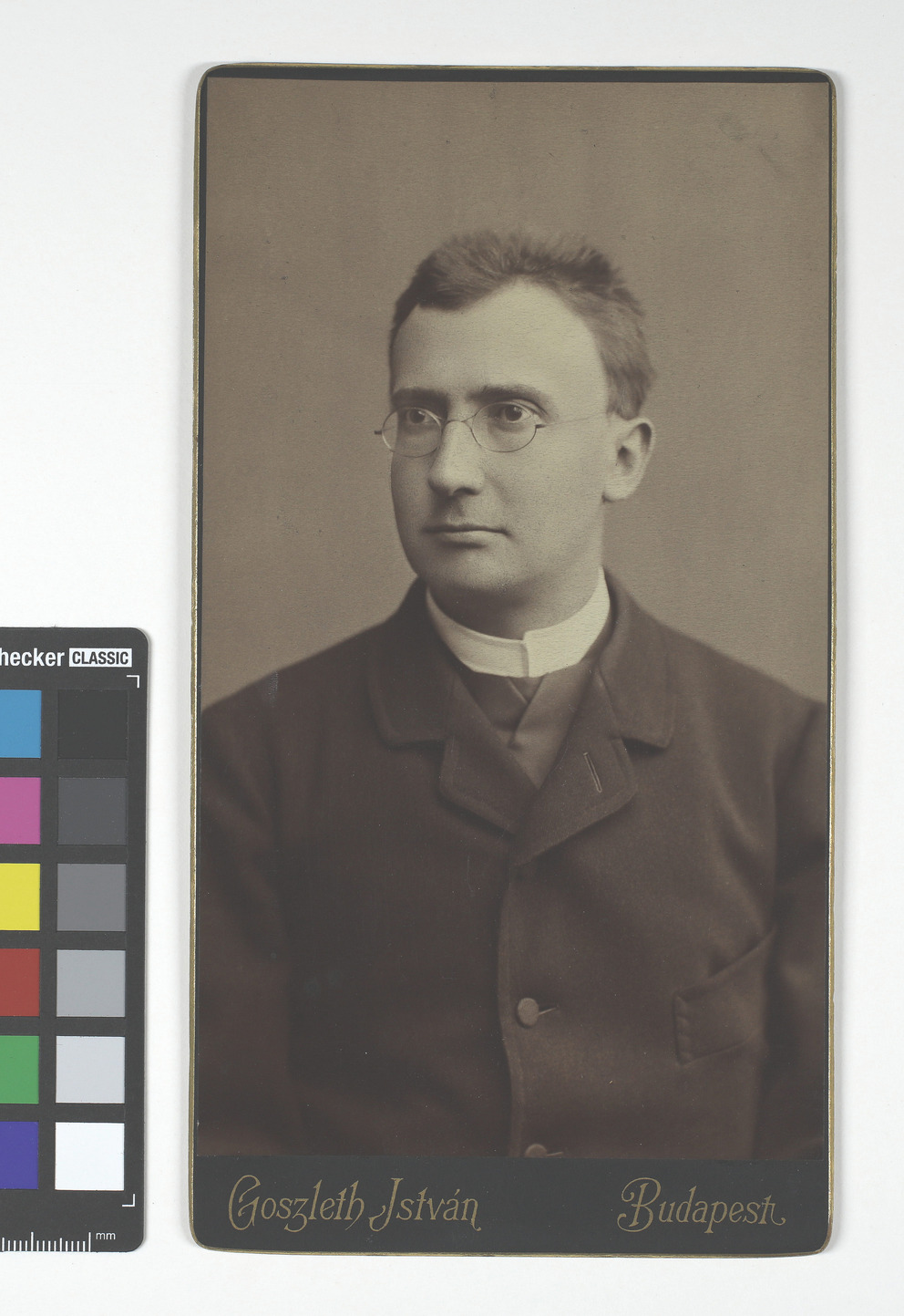 Árpád Gabányi (1855-1915), Schauspieler, Schriftsteller (rückseitig ...