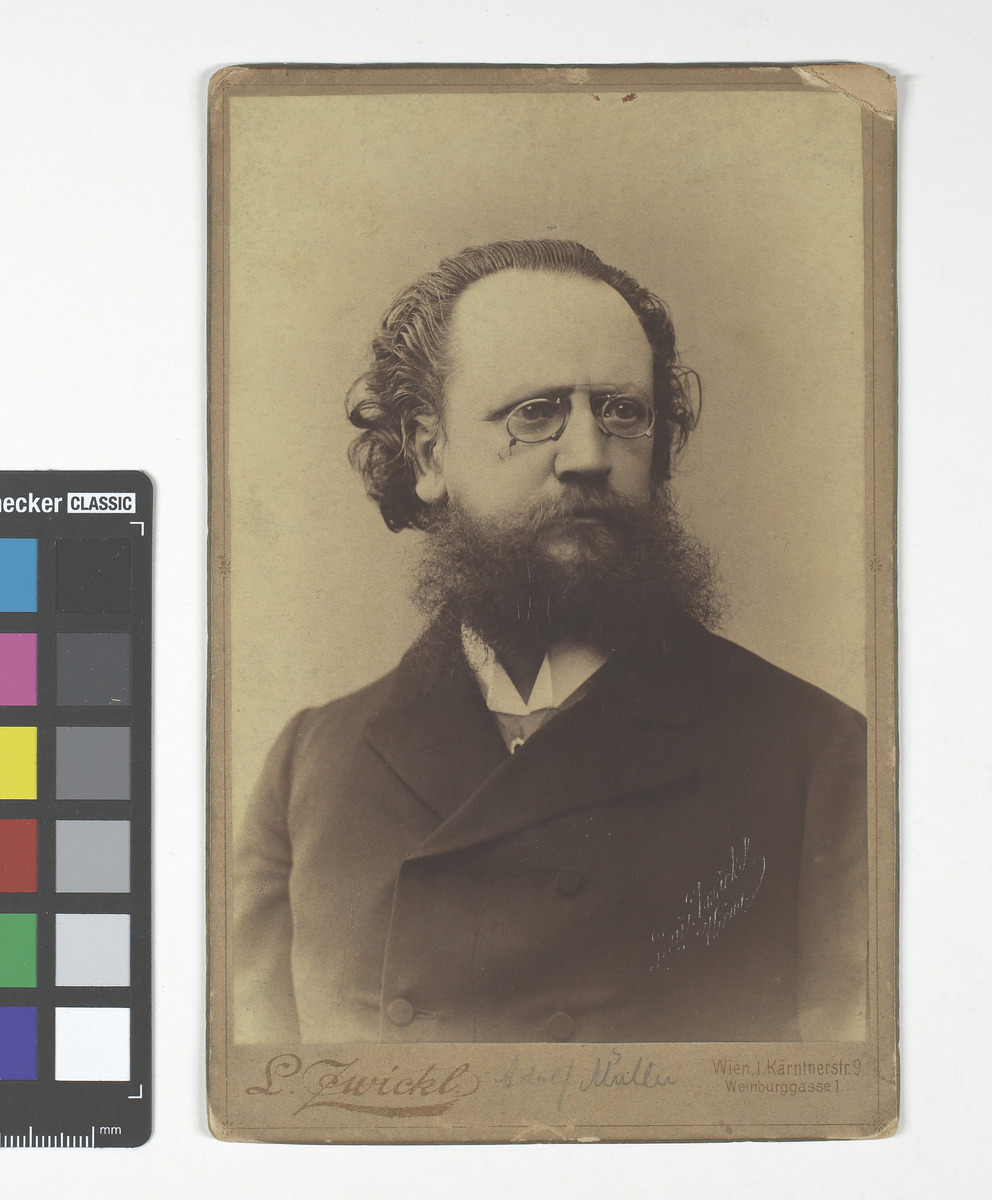 Adolf Müller junior (1839-1901), Operettenkomponist, Kapellmeister ...