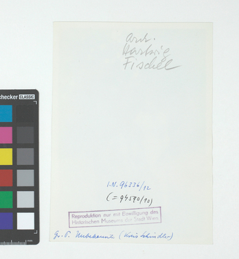 Minnie Maria Fischel, geb. Kent (1864-1939), Hartwig Fischel, Architekt ...