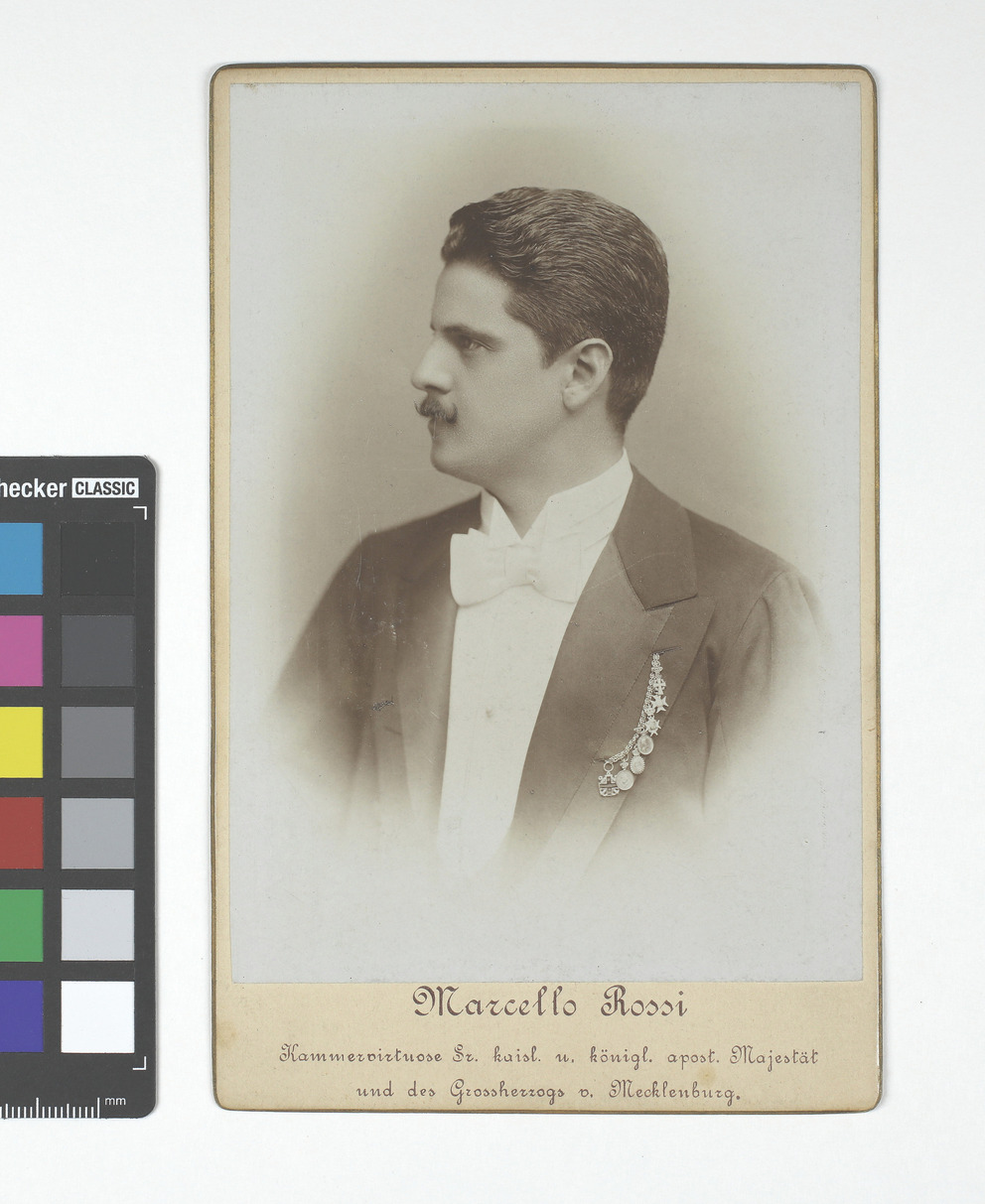 Marcello Rossi (1862-1897), Violinvirtuose – Wien Museum Online Sammlung