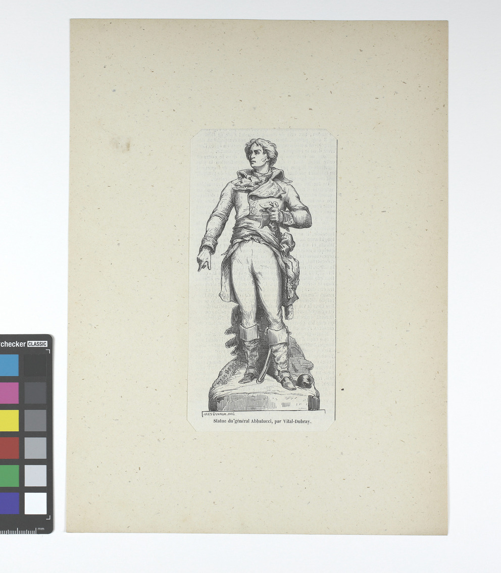 "Statue du général Abbatucci, par Vital-Dubray." – Wien Museum Online ...