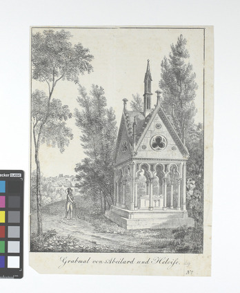 "Grabmal von Abeilard und Heloise." – Wien Museum Online Sammlung