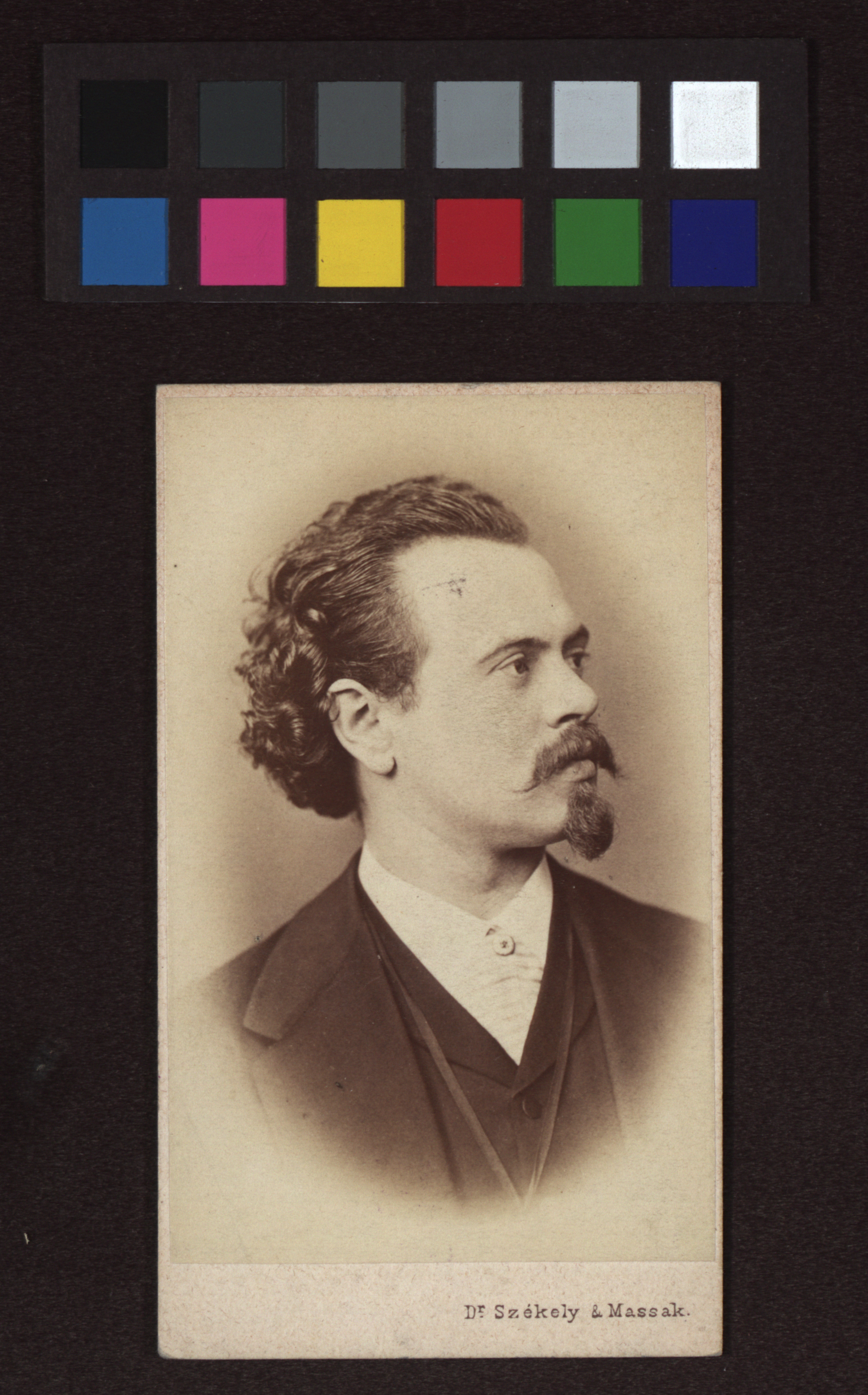 Julius Prott (Giulio Perotti) (1841-1901), Opersänger, Rosenzüchter ...