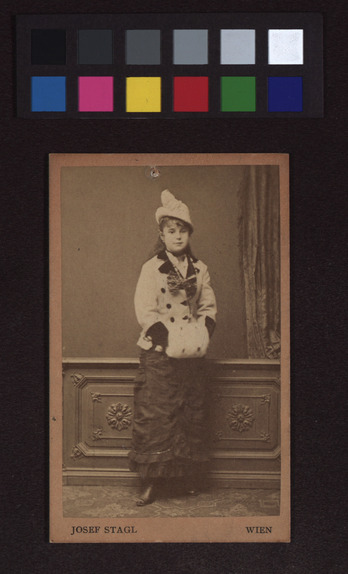 Therese Biedermann (verheiratete Therese Edle von Singer, 1863-1942 ...