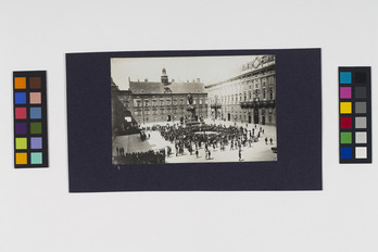 1., Burg - In der Burg (ehem. Franzensplatz), allg. - Blick gegen ...