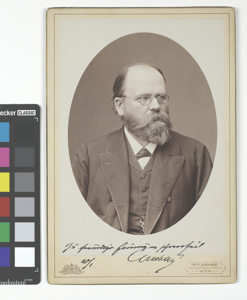 Rudolf Chrobak (1843-1910), Gynäkologe (eigenhändige Widmung) – Wien ...