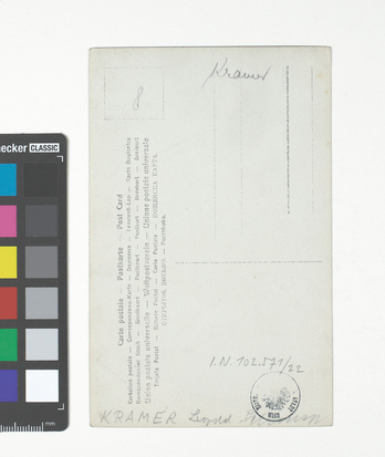 Leopold Kramer (1869-1942), Schauspieler – Wien Museum Online Sammlung