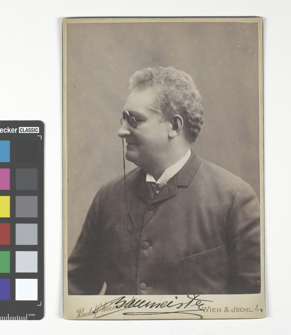 Bernhard Baumeister (1827-1917), Schauspieler – Wien Museum Online Sammlung