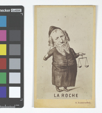 Carl La Roche (1794-1884), Schauspieler, Karikatur – Wien Museum Online ...