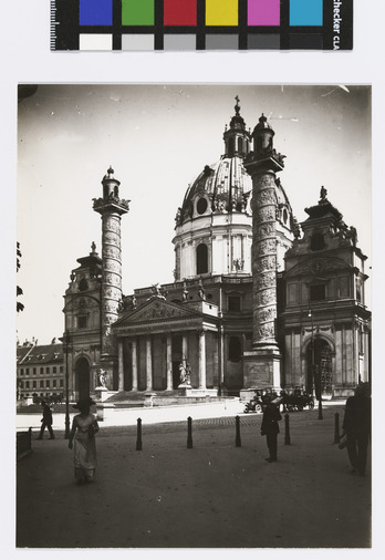 4., Karlskirche (Reproduktion) – Wien Museum Online Sammlung