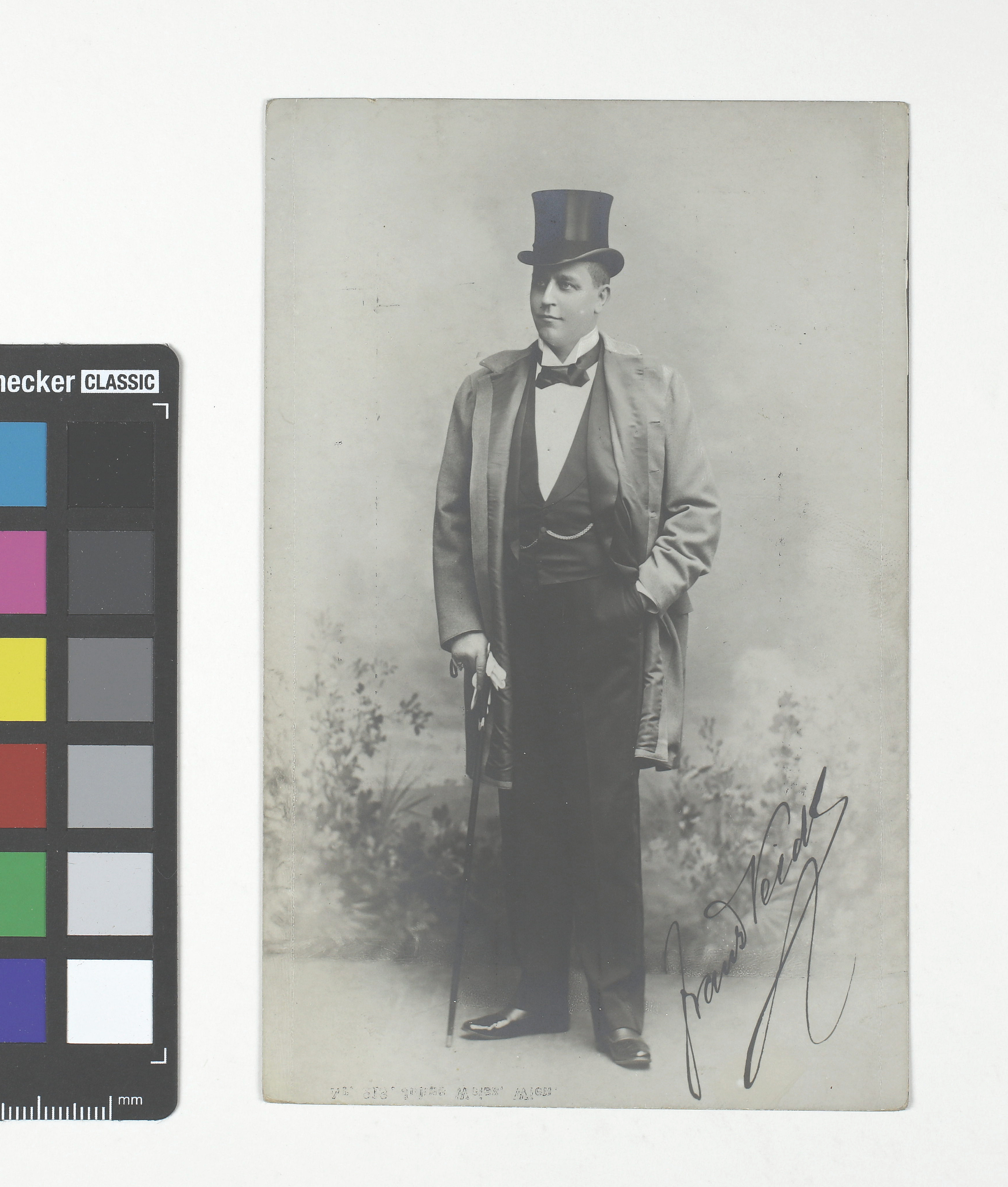Franz Neidl (1858-1926), Opernsänger (signiert) – Wien Museum Online ...