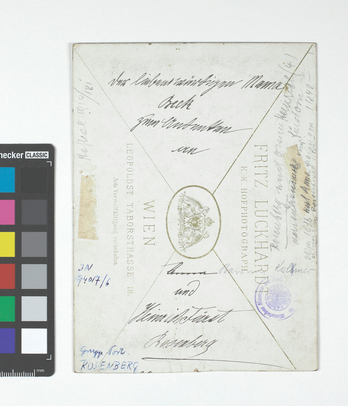 Heinrich Fürst Rosenberg-Orsini (1848-1929) und seine Ehefrau Anna (geb ...