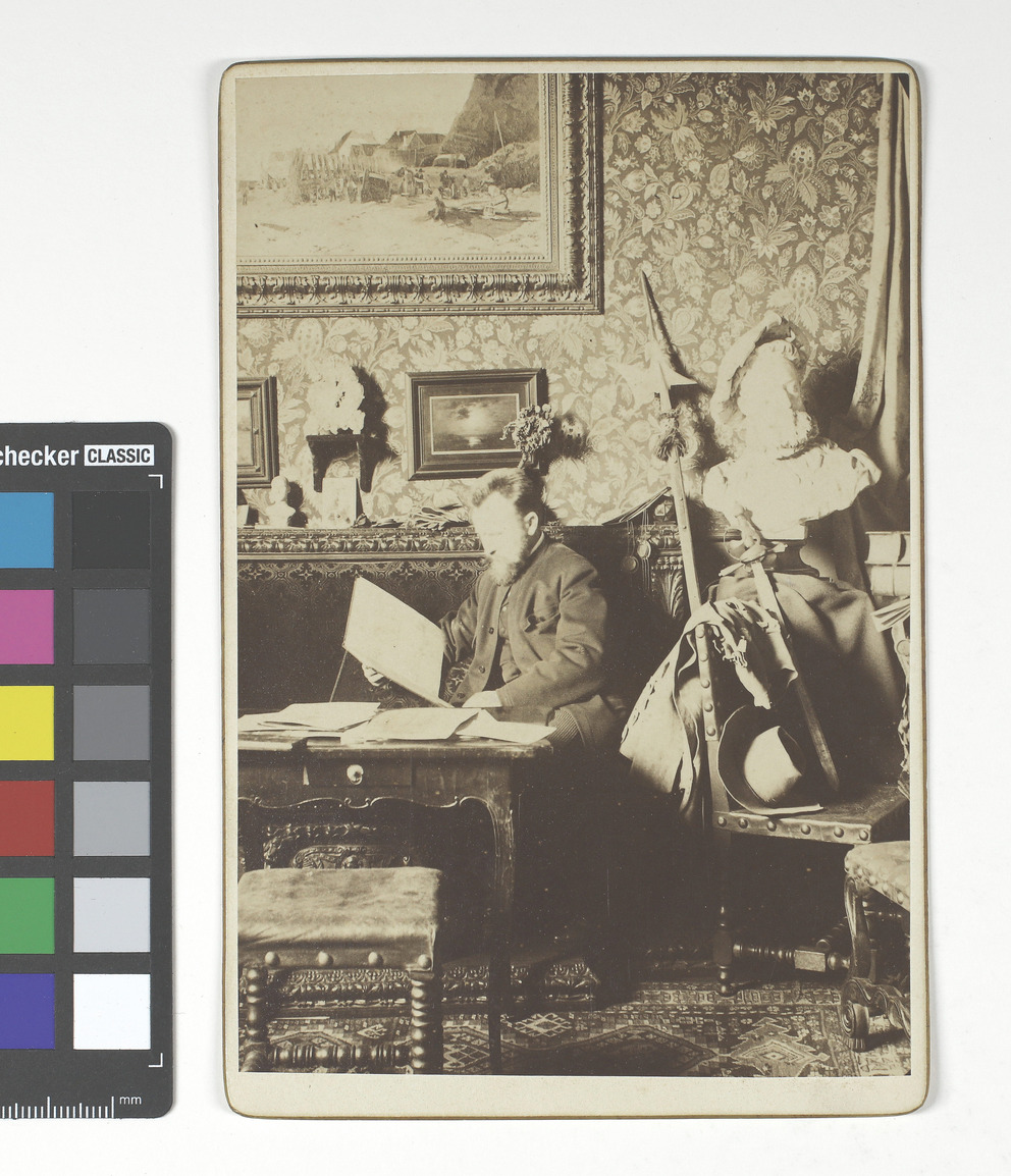 Hugo Darnaut (1850-1937), Maler im Atelier – Wien Museum Online Sammlung