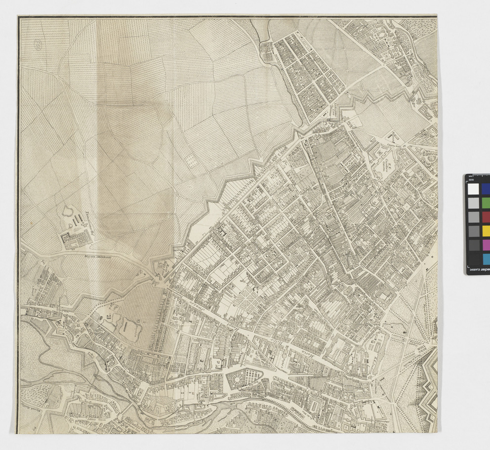 "Grundriß der Haupt-und Residenzstadt Wien / Plan de la Ville de Vienne ...