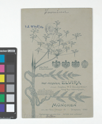 Milka Trnina, auch Ternina (1863-1941), Opernsängerin (mit ...