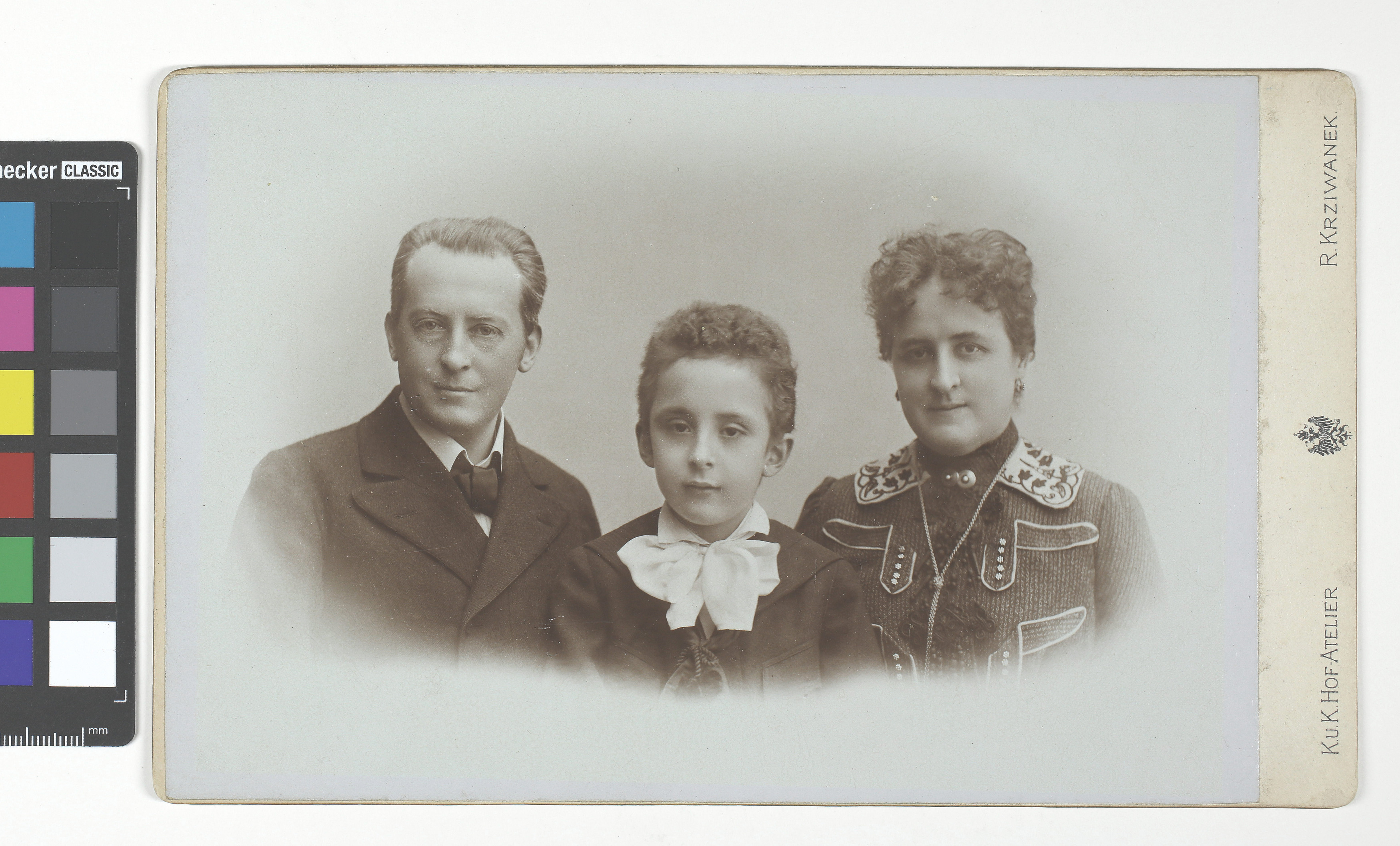 Anton Amon junior (1862-1931), Schauspieler, mit Gattin Anna (1866–1931 ...