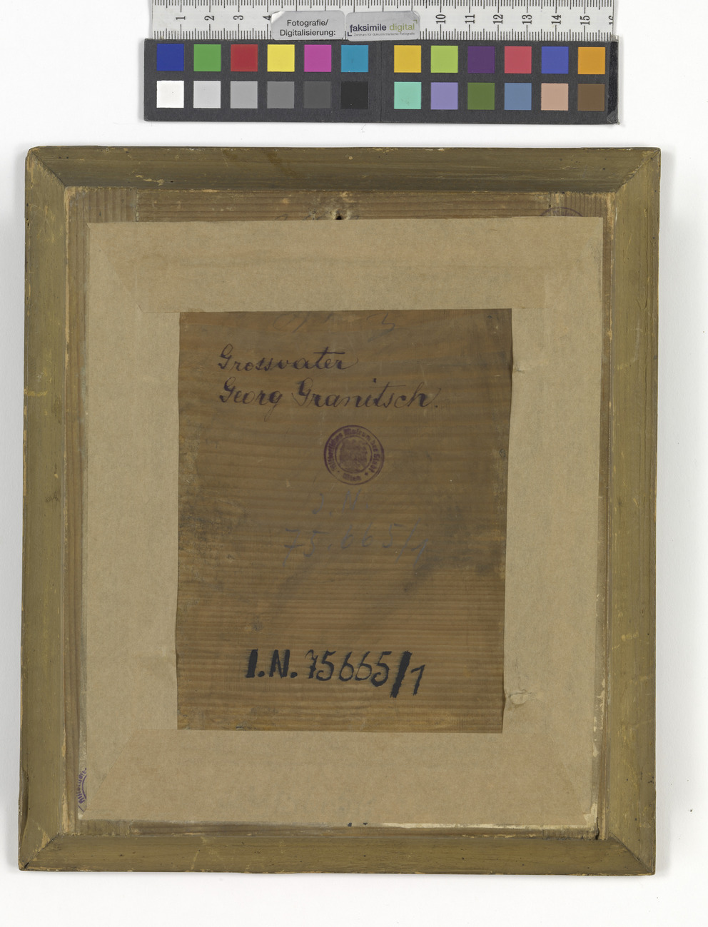 Porträt von Georg Ingaz Granitsch – Wien Museum Online Sammlung