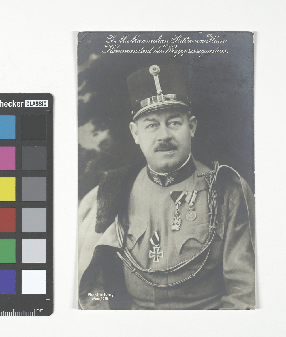 Max Ritter von Hoen (1867-1940), Feldmarschallleutnant ...