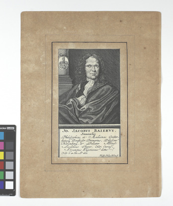 "Jo. Jacobus Baierus, Jenensis" – Wien Museum Online Sammlung