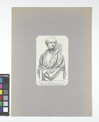 "Memorial Bust of Joseph Bailey, Jun., Esq., By J. Evan Thomas, Lately ...