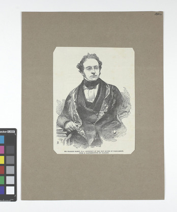 "Sir Charles Barry, R.A, architect of the new Houses of Parliament ...