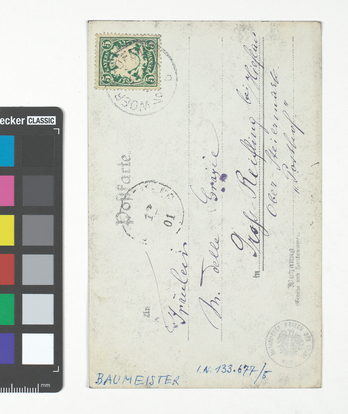 Bernhard Baumeister (1827-1917), Schauspieler (mit eigenhändiger Widmung) – Wien Museum Online ...