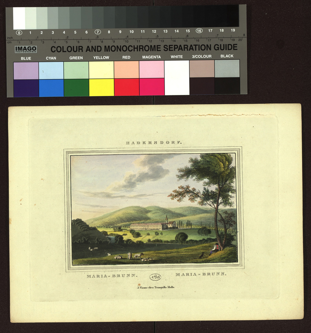 "Hadersdorf. Maria-Brunn." (Blatt Nr. 16 aus: "Wien`s Umgebungen - Les ...