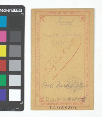 Toni Rudolph, Sängerin, Rollenbild – Wien Museum Online Sammlung