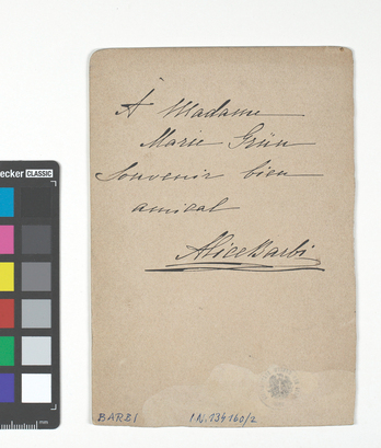 Alice Laura Barbi (1858-1948), Violinistin, Komponistin, Sängerin ...