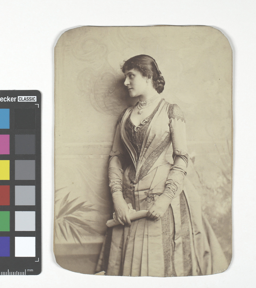 Alice Laura Barbi (1858-1948), Violinistin, Komponistin, Sängerin ...