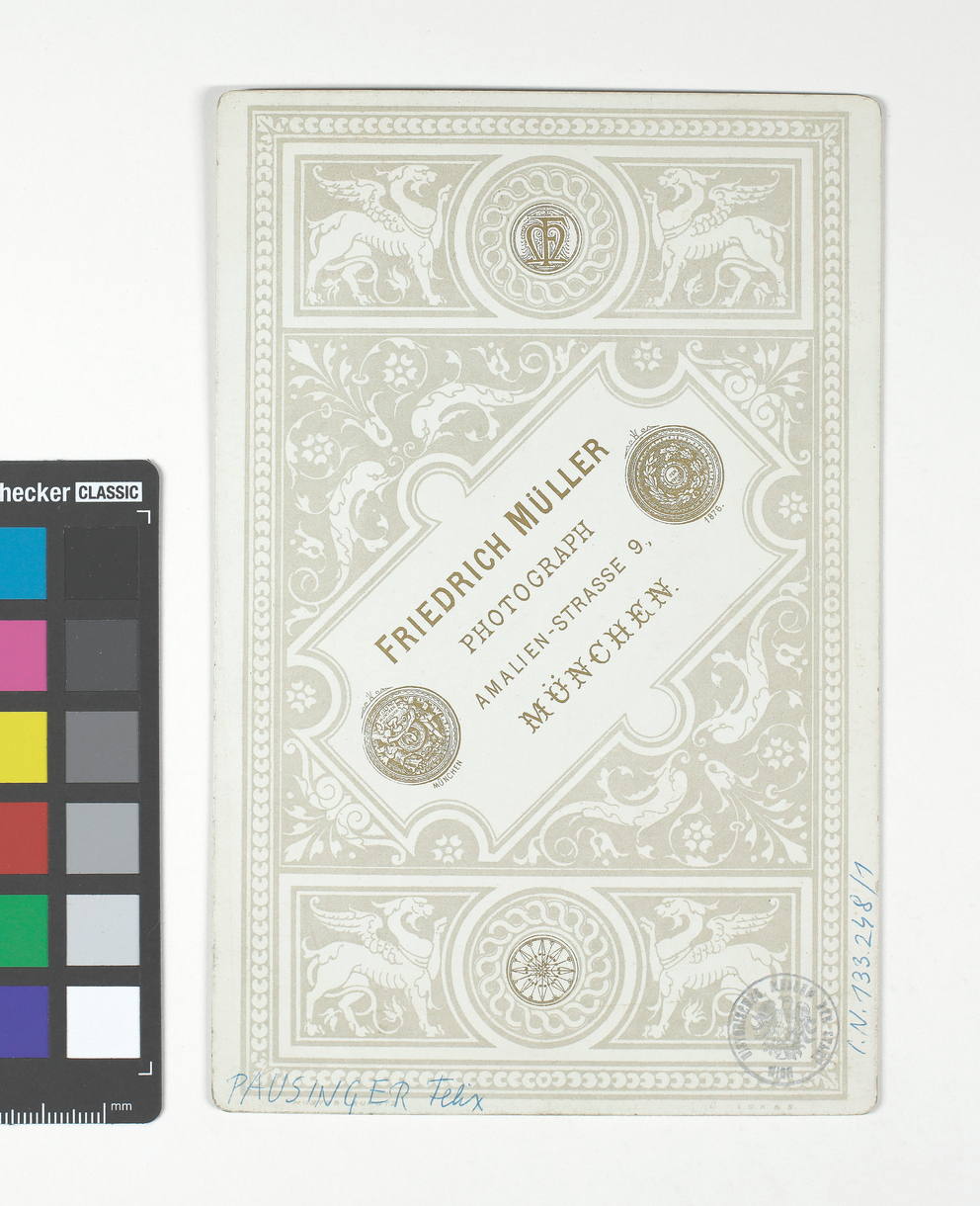 Felix von Pausinger (1824-1893), Gutsbesitzer – Wien Museum Online Sammlung