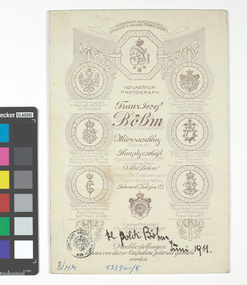 Mimmi Bohm, Tochter von Franz Josef Böhm (1874-1938), Fotograf – Wien ...