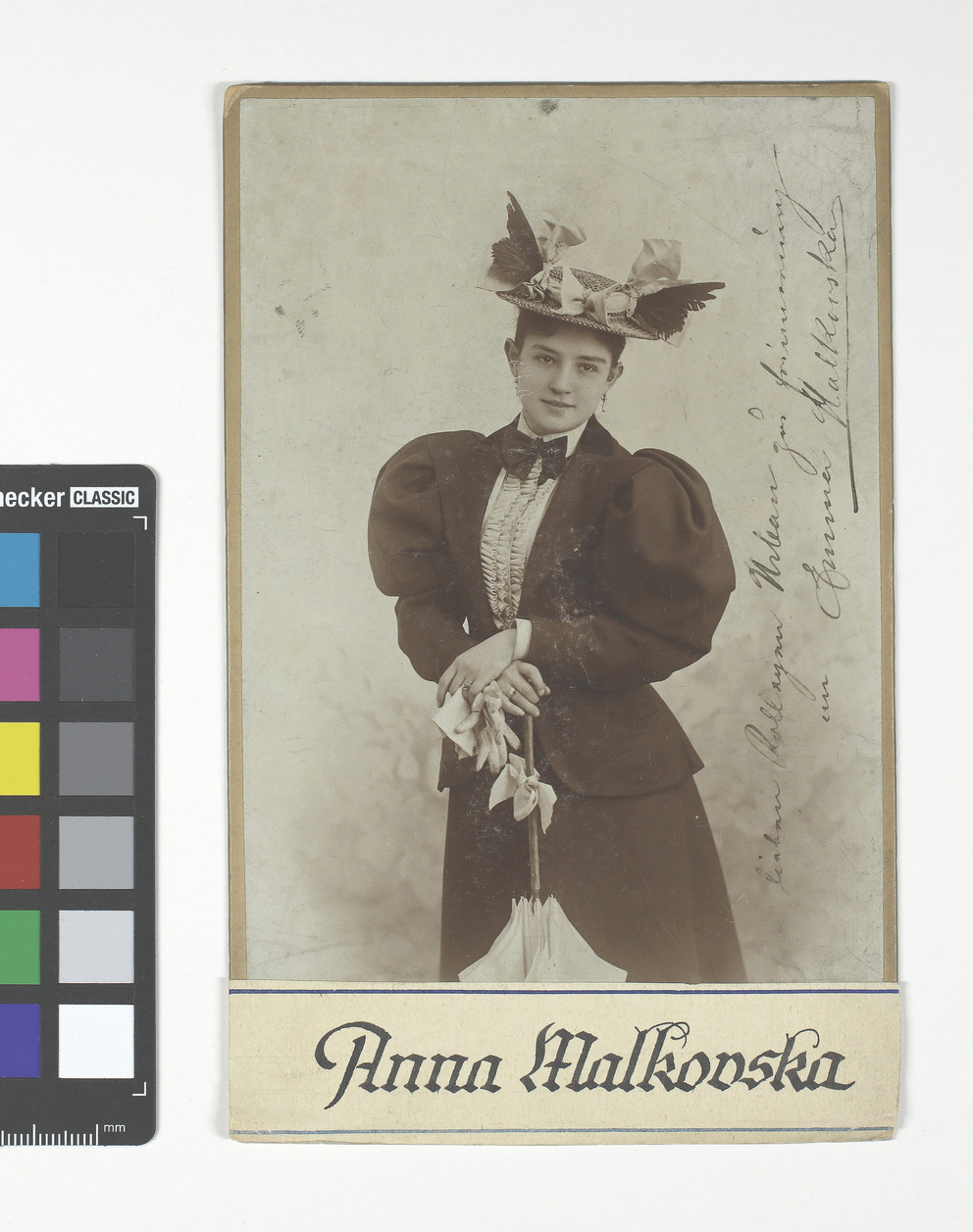 Emma Malkovska, Operettensängerin (mit eigenhändiger Widmung) – Wien ...
