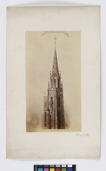 Entwurf zu einer St. Josephkirche für Godullahütte, Beuthen in ...