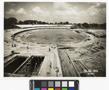 2., Prater - Stadion - Praterstadion-Baustelle; Ansicht gegen Bau der ...