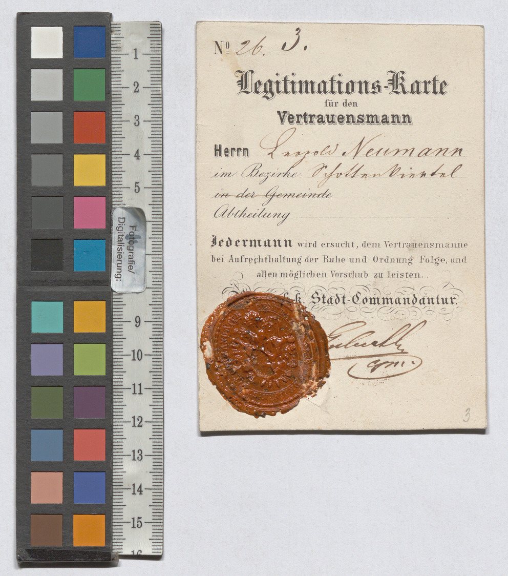 Legitimations Karte Der K k Stadt Commandatur F r Den Vertrauensmann legitimations-karte-der-k-k-stadt-commandatur-f-r-den-vertrauensmann