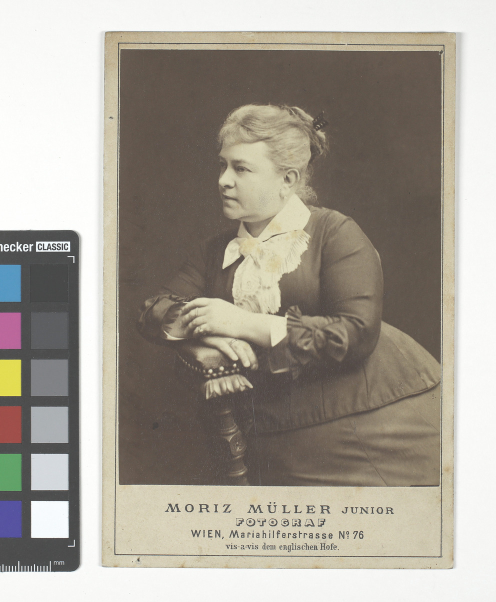 Therese von Braunecker-Schäfer (1825-1888), Schauspielerin, Sängerin ...