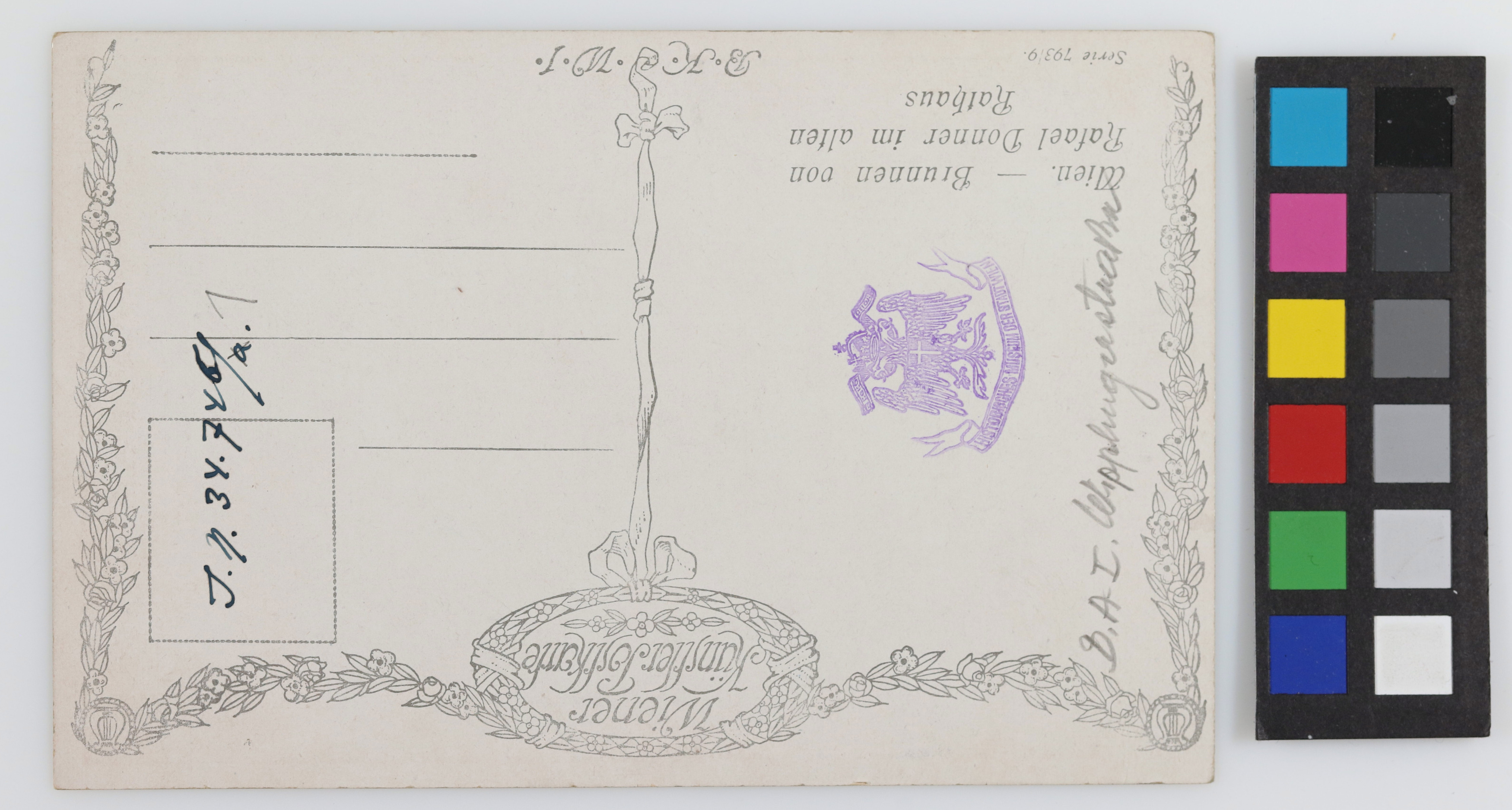 Wien. - Brunnen von Rafael Donner im alten Rathaus – Wien Museum Online ...