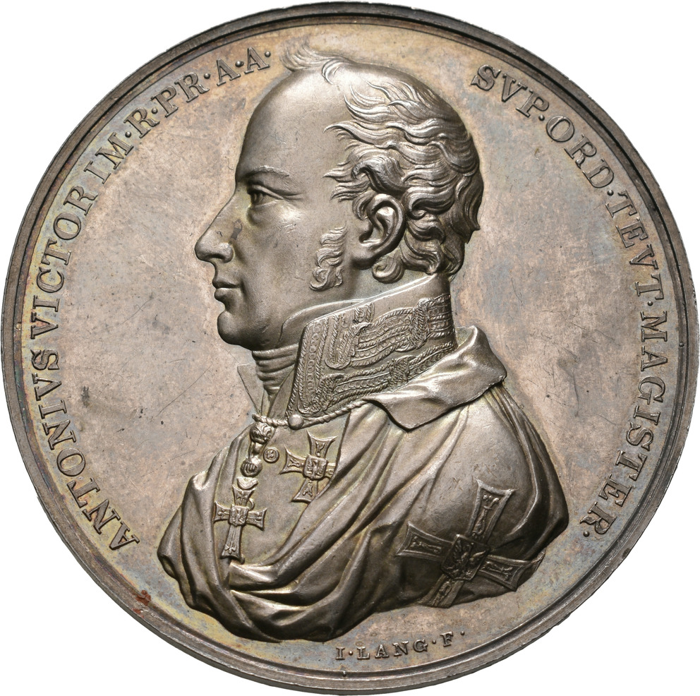 Personenmedaille als Hochmeister des Deutschen Ordens – Wien Museum Online Sammlung